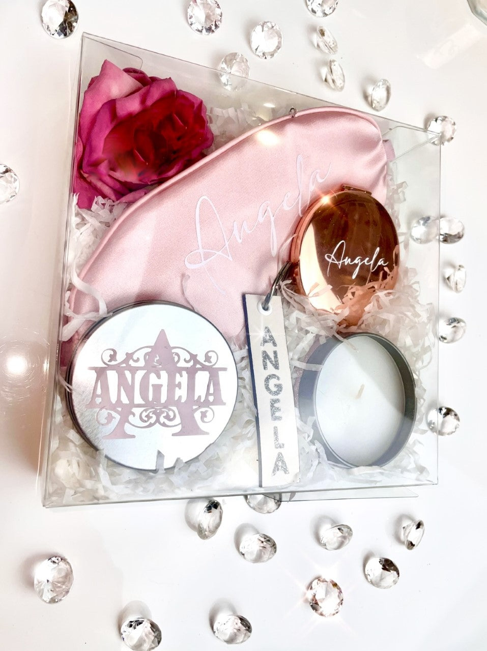 'Just Because' Gift Box - Pink and Rose Gold – MB Designs WA